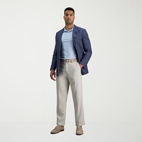 Click here for Mens Haggar Cool 18 Pro Classic-Fit Expandable Wai... prices