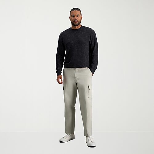 Click here for Haggar Stretch Comfort Cargo Mens Stretch Fabric C... prices