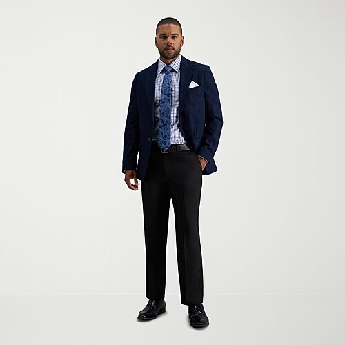 Click here for Haggar Mens Premium Comfort Stretch Classic-Fit So... prices
