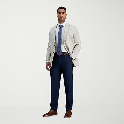 Click here for Haggar Mens Premium Comfort Stretch Classic-Fit So... prices