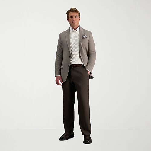Click here for Haggar Premium Comfort Mens Classic Fit Dress Flat... prices
