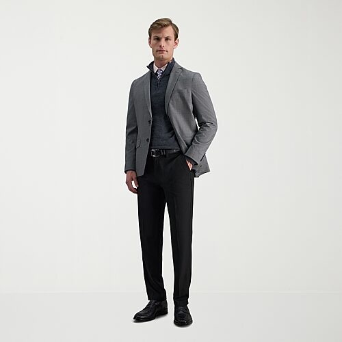 Click here for Haggar Mens Cool 18 Pro Slim-Fit 4-Way Stretch Moi... prices