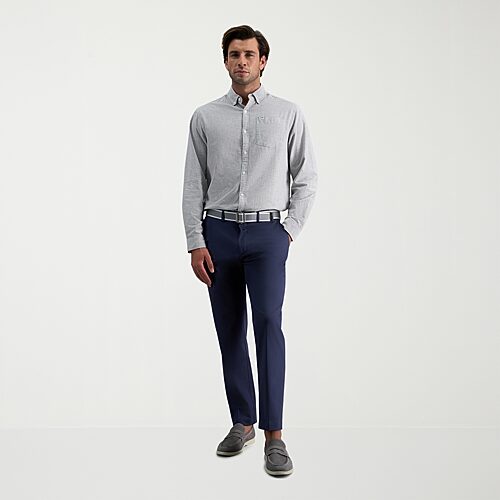 Click here for Haggar Mens Iron Free Premium Khaki Slim-Fit Flat-... prices