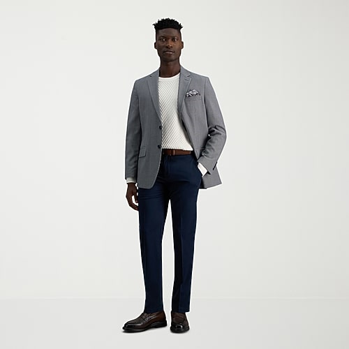 Click here for Haggar Mens Iron Free Premium Khaki Straight-Fit F... prices