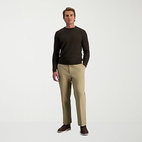 Click here for Haggar Stretch Corduroy Mens Classic Fit Flat Fron... prices