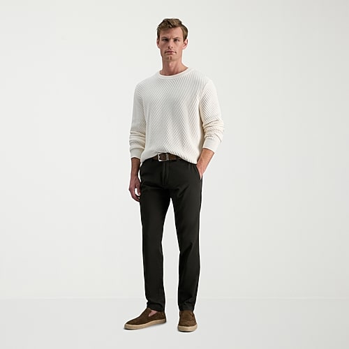 Click here for Haggar Mens Slim-Fit Life Khaki Comfort Pants - Mi... prices