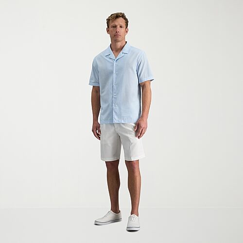 Click here for Haggar Cool 18 Pro Pleated Mens 9 1/2 Stretch Fabr... prices