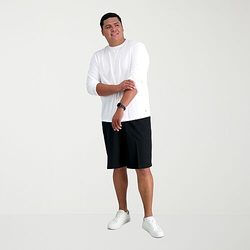 Click here for Haggar Cool 18 Pro Expandable Waist Mens 10 1/2 Bi... prices