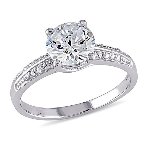 Click here for Womens 3 3/4 CT. Cubic Zirconia Sterling Silver En... prices