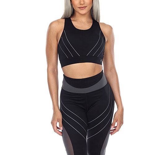 Click here for White Mark Womens High Support Sports Bra 18582  M... prices