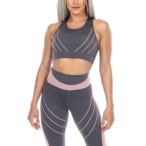 Click here for White Mark Womens High Support Sports Bra 18582  L... prices