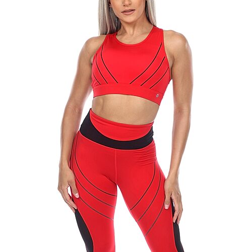 Click here for White Mark Womens High Support Sports Bra 18582  M... prices