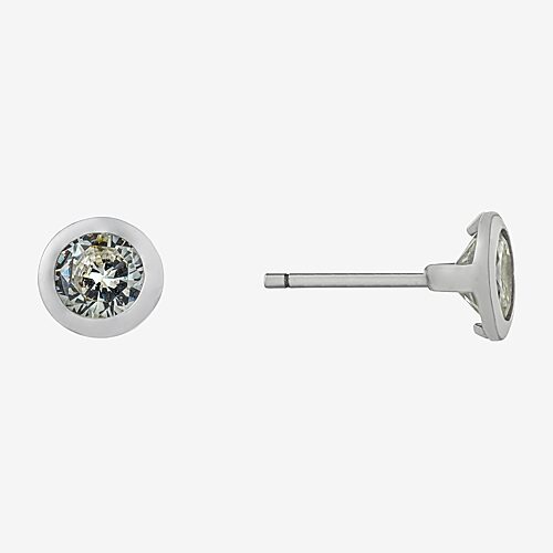 Click here for Silver Treasures Cubic Zirconia Sterling Silver 6m... prices