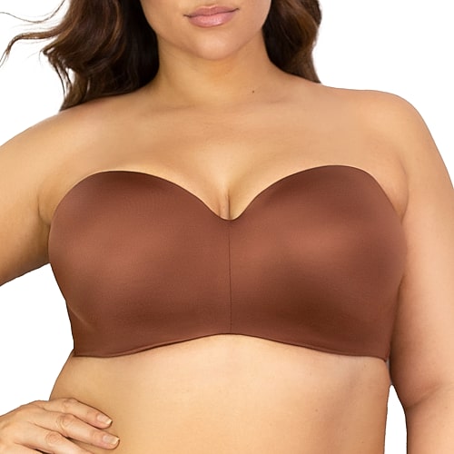 Click here for Curvy Couture Womens Medium Support Push Up Strapl... prices