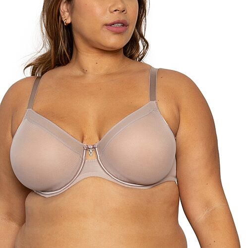 Click here for Curvy Couture Womens Sheer Mesh Full Coverage Unli... prices
