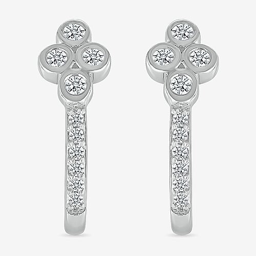 Click here for Womens 1/8 CT. T.W. Natural White Diamond Sterling... prices
