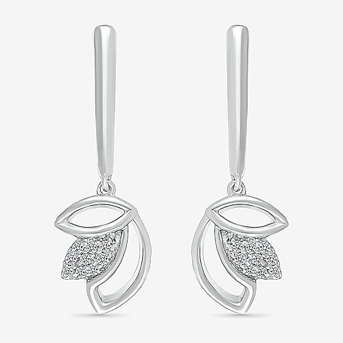 Click here for Womens Diamond Accent Natural White Diamond Sterli... prices