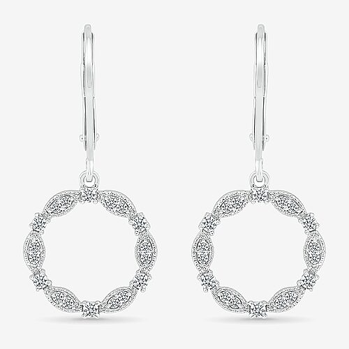 Click here for Womens 1/3 CT. T.W. Natural White Diamond Sterling... prices