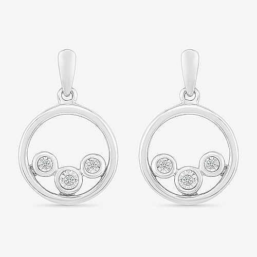 Click here for Womens 1/3 CT. T.W. Natural White Diamond Sterling... prices