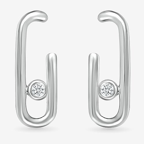 Click here for Diamond Accent Natural White Diamond Sterling Silv... prices
