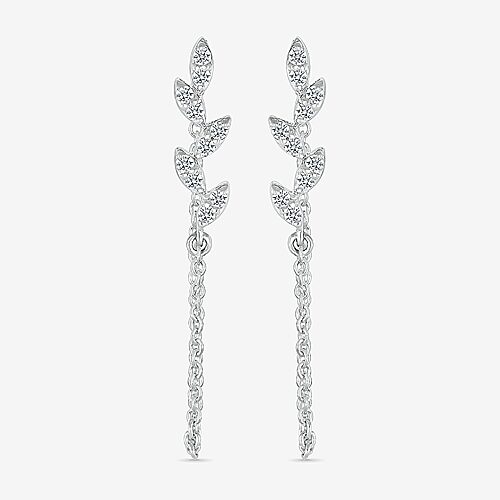 Click here for Front Back Womens 1/8 CT. T.W. Natural White Diamo... prices