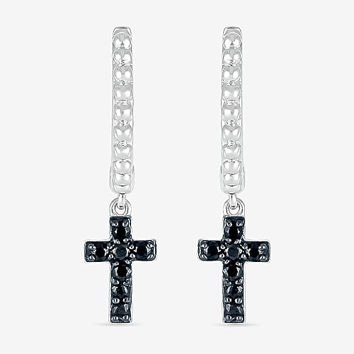 Click here for Womens 1/6 CT. T.W. Natural Black Diamond Sterling... prices
