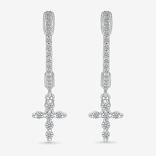 Click here for Womens 1/4 CT. T.W. Natural White Diamond Sterling... prices