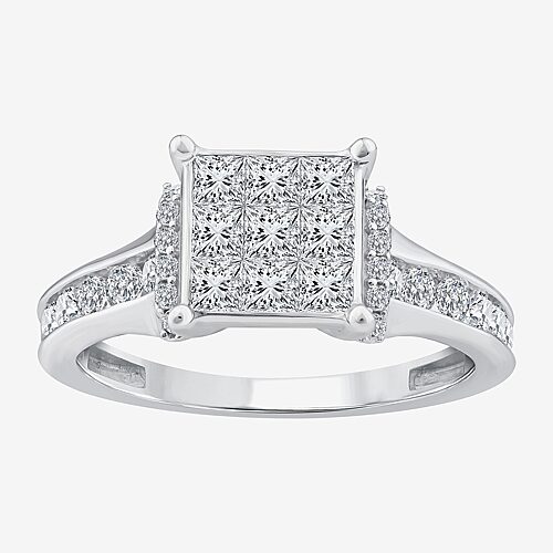 Click here for Womens 1 1/4 CT. T.W. Natural White Diamond 10K Go... prices