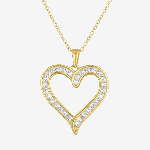Click here for Yes  Please! Womens Lab Created White Sapphire 14K... prices