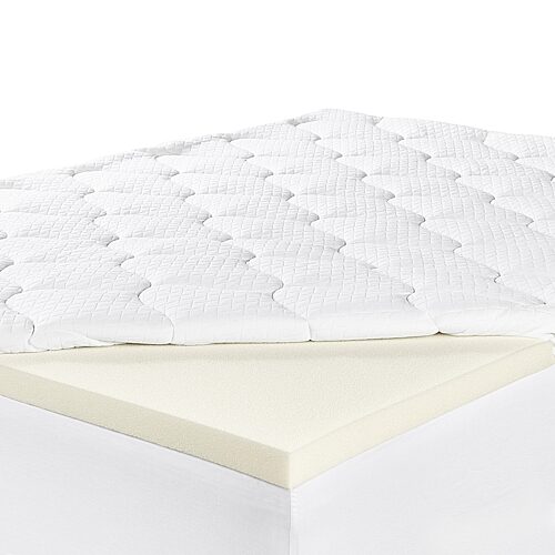 Serta 4 Inch Layered Luxury Memory Foam Mattress Toppers
