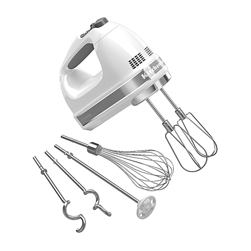 Click here for KitchenAid 9-Speed Hand Mixer  One Size  White prices
