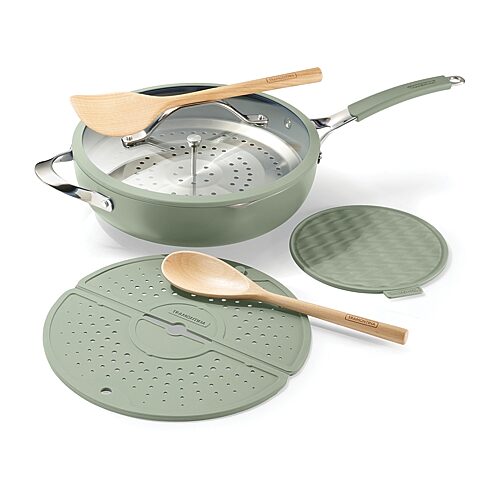 Click here for Tramontina Ceramic Nonstick 7-Pc. Jumbo Cooker Set... prices