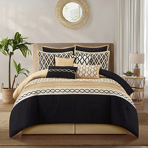 Click here for Stratford Park Kelvin 10pc Midweight Comforter Set... prices
