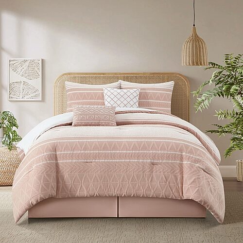 Click here for Stratford Park Cleluya Cotton Jacquard 6-Pc. Comfo... prices