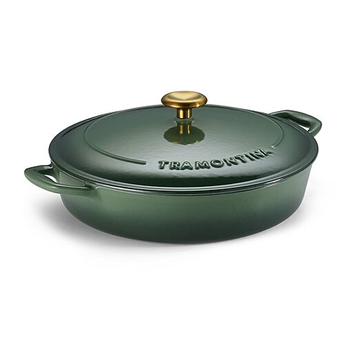 Click here for Tramontina Cast Iron 4-Quart Braiser with Lid - Ca... prices