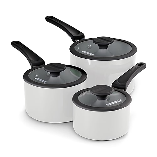 Click here for Tramontina Aluminum Ceramic 6-pc. Nesting Cookware... prices