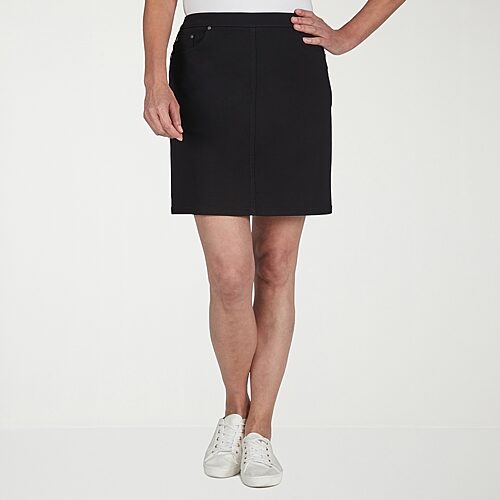 Click here for Hearts Of Palm Womens Mid Rise Skort  14  Black prices