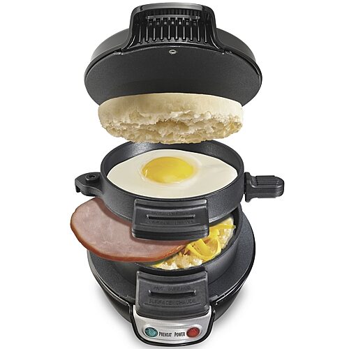 Click here for Hamilton Beach 25477 Black Breakfast Sandwich Make... prices