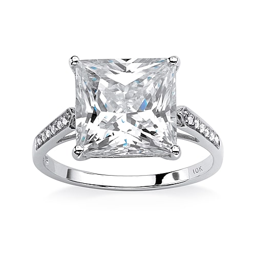 Click here for DiamonArt Womens 3 1/4 CT. T.W. White Cubic Zircon... prices