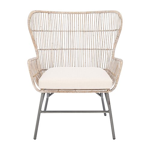 Click here for Lenu Rattan Accent Chair  One Size  White prices