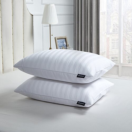 Click here for Beautyrest(R) Medium Firm 500TC 2pk. Goose Feather... prices