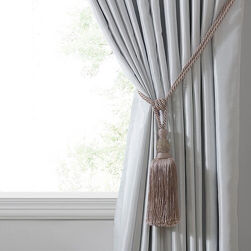 Click here for Threadmade Julia Rhinestone Tassel Curtain Tieback prices