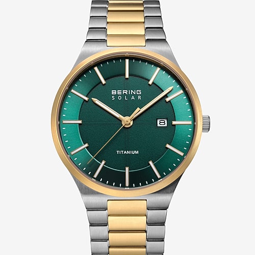 Click here for Bering Mens Two Tone Bracelet Watch 14439-718  One... prices