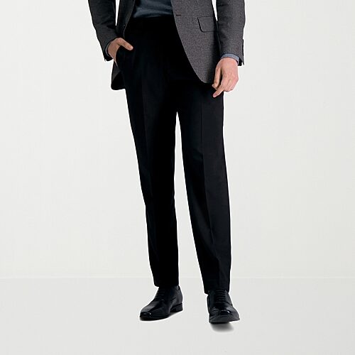 Click here for Haggar Premium Comfort Mens Straight Fit Dress Fla... prices