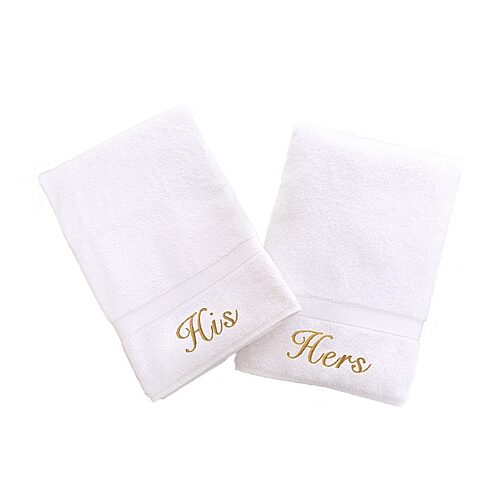 Click here for Linum Home Textiles His And Hers 2-pc. Hand Towel... prices