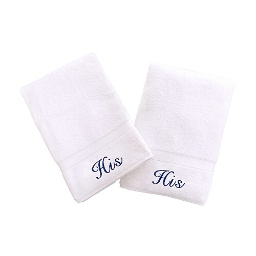 Click here for Linum Home Textiles His And His 2-pc. Hand Towel... prices