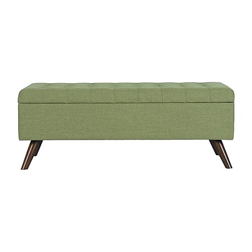 Click here for HOMEPOP Homepop Storage Bench  One Size  Green prices