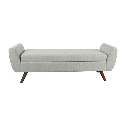 Click here for HOMEPOP Homepop Storage Bench  One Size  Gray prices
