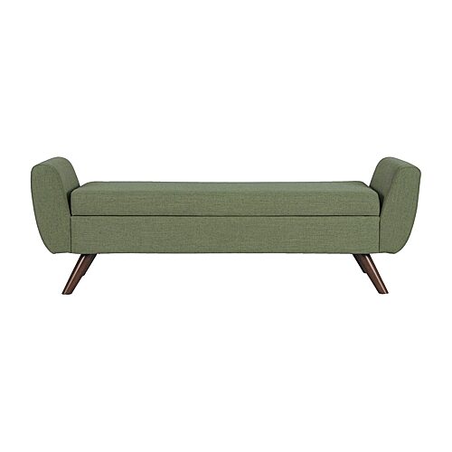 Click here for HOMEPOP Homepop Storage Bench  One Size  Green prices