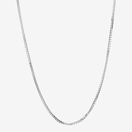 Click here for Made in Italy Womens Sterling Silver 18 Inch Box C... prices